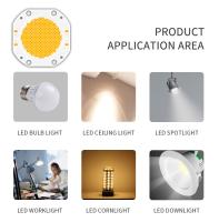 China 600w+600w Dual Color Cob Led Chip 7575 Dimmable 2700-6500k 54v 60v For Photography Light for sale
