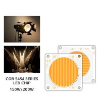 China 5454 Dimmable 200w 150w Cob Led Chip Dual Color Temperature 2700k 6500k 51-53v 57-60v for sale