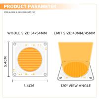 China 5454 Cob Chip Dual Color Temperature Dimmable For Photography Lights And Stage Lights for sale