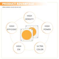 China 150W+150W Dual Color COB Bead 2700-6500k High Brightness 300W Photography Light LED Chip for sale