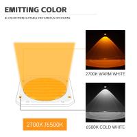 China Bi Color LED Chip 6060 300W*2 100-120Lm/W Dual CCT 2700K 6500K For Video Light for sale