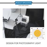China 1200W Dual Color High Power LED COB CCT Warm White 2700K White 6500K Photography Light LED Chip for sale