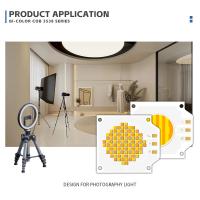 China 350w 200+200w Photography Light LED Chip , CRI96 COB LED CHIP 2700-6500K 4000K for STAGE LIGHTS for sale