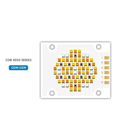 China RGBCW Five Color COB LED Chip 180W 2700k 6500k 4050 Photography COB chips for sale