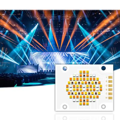 China 4050 RGBCW COB LED 180W Chips 2700K+6500K 5 Colors For Photography Lights for sale