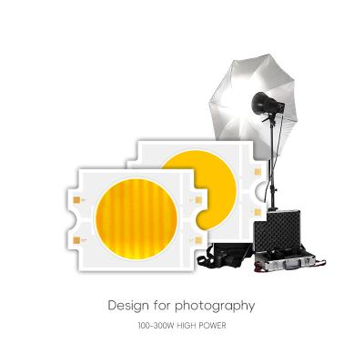 China Lamp Bead Source Led Chip 300W +300W High Power Lamp 95Ra Cob Chip Lamp Bead Photography for sale
