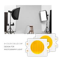 China Dimming 72V 75V Dual Color 300W+300W Constant Voltage COB LED 4055 Bi Color 2700k 6500k 95ra Led for Track Lamp for sale