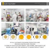China Customized Power LED 300W Bi-color Warm + Cold White 4055 Bicolour Two CCT CRI95 COB LED Chip for sale
