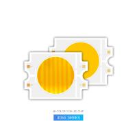China Dual Color Chip LED 4055 300W +300W Warm + Cool White COB Bi-Color for sale