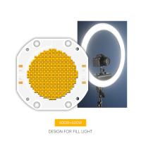 China Factory Price 75*75 60V 600W+600W Dual CCT LED COB Bi Color COB LED Chip High Power COB LED for sale