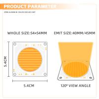 China High CRI 97Ra Cob 5454 Dual Color 150w 200w 57-62V/70-74V Led Chip for Photography lamp for sale