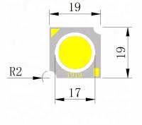 China 50W COB LED Chip 19x19mm 24V for Indoor Lighting for sale