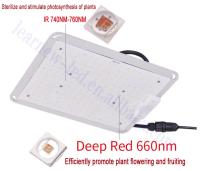 China 3030 SMD LED Chip 660nm Red 0.5W 1W for Plant Grow Lights for sale