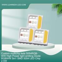 China SANAN 3W 4W RGBW SMD LED Chip 5054 300mA for Stage Lighting for sale