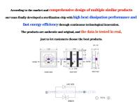 China High Power 0.5W-1W UVC LED Chip with 254nm Wavelength and ALN Coppering Substrate for Sterilization for sale