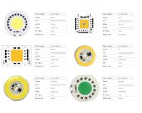 China 50W AC 220V-240V LED COB Chip with 120° Viewing Angle 50000 Working Hours and 2-Year Warranty for Outdoor Lighting for sale