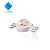 China Epistar Epiled 3W High Power RGB LED Diode with 50000 Hours Life Span 350-700mA Current and R=620-630nm G=520-530nm B=460-470nm Wavelength for sale