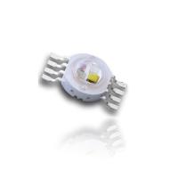 China Epistar Epiled 3W High Power RGB LED Diode with 50000 Hours Life Span 350-700mA Current and R=620-630nm G=520-530nm B=460-470nm Wavelength for sale
