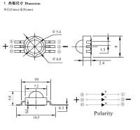 China High Power LED Chip SMD LED Diode with 3W Power 120° Viewing Angle and 50000 Working Hours for Stage Lighting for sale