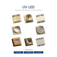China UVA LED Chip UV LED Chip 1W 3W 50W High Power for UV Curing and Inkjet Curing for sale