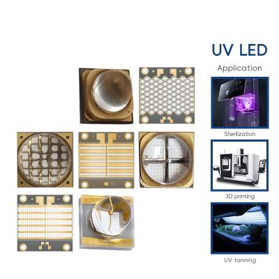 China Environmental Friendly Ultra Bright 200W UV LED Chip with 2-Year Warranty and 10000 Working Hours for UV Curing and Plant Growth for sale