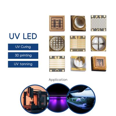 China Industrial UVB LED Chip 3.5*3.5MM UV Diode with 2-Year Warranty and 10000 Working Hours for sale