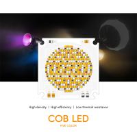 China High Power 1050W 5555 RGBCW COB LED Chip with 100-110LM/W Efficiency and 3-Year Warranty for Professional Photography Lighting for sale
