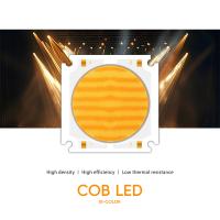 China Wholesale High Luminous Efficiency 300W+300W 5555 Bicolor High Power COB LED Chip High CRI 95 White COB  for Film Video Light for sale