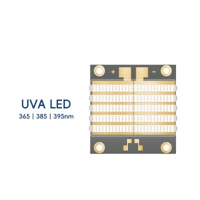 China Learnew UVA 3535 Inkjet Printer Light 300W High Density 365 385 395nm Wavelength Low Thermal Resistance 8400mA Max 12A Current for sale