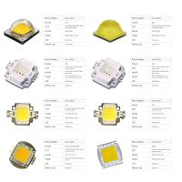 China High Power SMD5050 10W-18W DC6V/12V Led Diode 2000LM 5.0*5.0mm 120 Degree LEDs Lamp Chips 2700k 3000k 4000k 5000k 6000k 6500k for sale