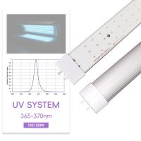China High Power UV Aging Light 120W 365nm UVA UVB UV LED Tube CE ROHS Certified 2-Year Warranty for UV Accelerated Aging Test Chamber for sale