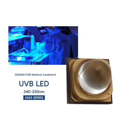 China 3W 3535 Series Customized 395/405nm UVA LED COB for Photosensitive Sterilization and UV Curing for sale
