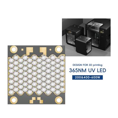 China UV Curing Offset Printer 3D Printer Exposure Machines Customized High Power 200w 3535 UVA 385nm 395nm Hybrid LED COB Chips for sale