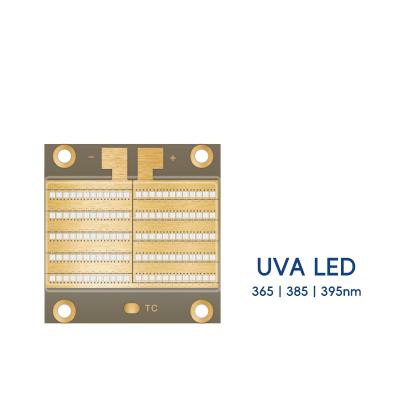 China UVA LED 200W 300W High Efficiency 40%-50% 365nm 385nm 395nm Uva Led Chips for UV Curing for sale
