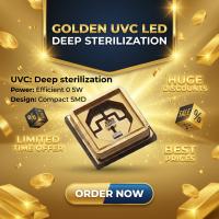 China CRI 90 2-Year Warranty High Power UV Curing & Sterilization LED Chip 120 View Angle SMD3535 UVA 0.5W 265nm Uv Led for sale