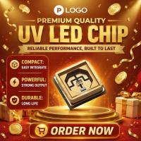 China High Reliability UV LED Chips (Ingan Material) for Sterilization/Curing/Sensing Customizable Wavelengths 70 Lm/W 90 CRI 0.5W for sale