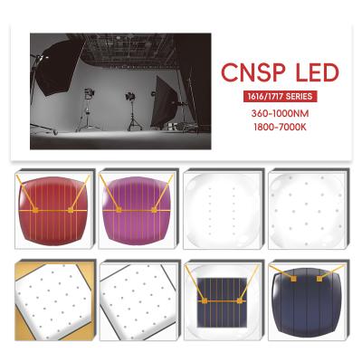 China Best Price Fill Light LED Stage Light Customized 3W 1616 1717 Series 6000-7000K Photographic 365-1000nm CNSP COB LED Chip for sale