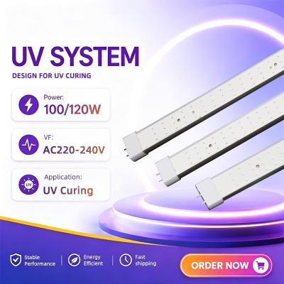 China High Efficiency Erythemal Uv Tanning Tube 365Nm Uva 370Nm Uvb Long Lifespan 10000Hrs Mercury Free Replacement Uv Lamp 100W-120W for sale