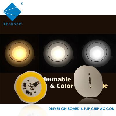 China 84S1P Circuit R38mm AC LED COB 380-780nm COB 10W 220V for sale