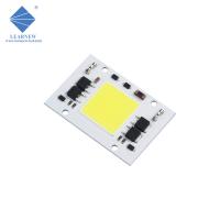 China 25*25mm LES LED COB 50W 220V 4000k COB LED 100lm/w for sale
