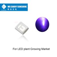 China Long life span UVA Led 395-405nm 150-200mW UV LED Chip for LED plant Growing for sale
