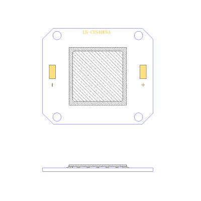 China UV Curing High Density COB LED Chips 20W 365nm 8100-10200mW 4046 for sale