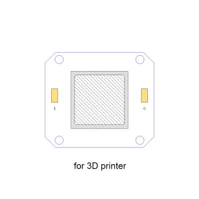 China 20W 385nm UV LED Chips For 3D Printer , High Density 4046 COB LED Chip for sale