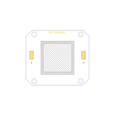 China High Density 20W 395nm UV LED Chip 10500-12400mW 4046 For Curing for sale