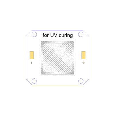 China High Density Curing System UV LED 50W 385nm 18000-21000mW 4046 for sale
