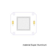 China Electrical Power 50W 395nm UV LED Chip 20000-24000mw 4046 For Curing System for sale