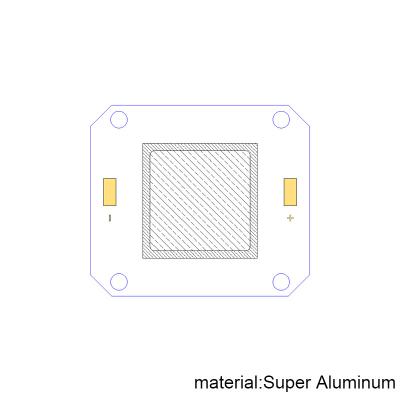 China Electrical Power 50W 395nm UV LED Chip 20000-24000mw 4046 For Curing System for sale