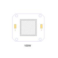 China OEM / ODM Curing System UV LED Chip 100W 385nm 36000-40000mW 4046 for sale
