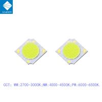 China 1414  20W white color led cob chips high efficiency 120-140lm/w  MIRRORALU substrate for sale
