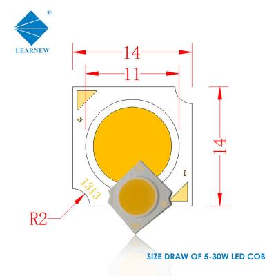 China 1414 Series 300mA Flip Chip COB LED 5W 7W 3000K COB LED for sale